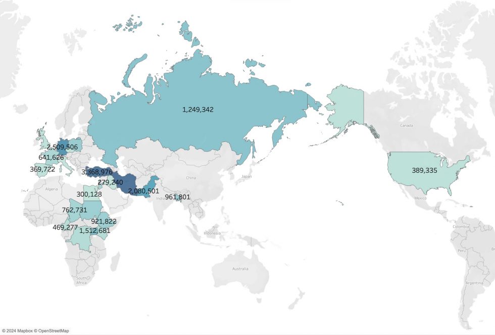 The Largest Refugee-hosting Countries as of 2023 | Refugee Stories